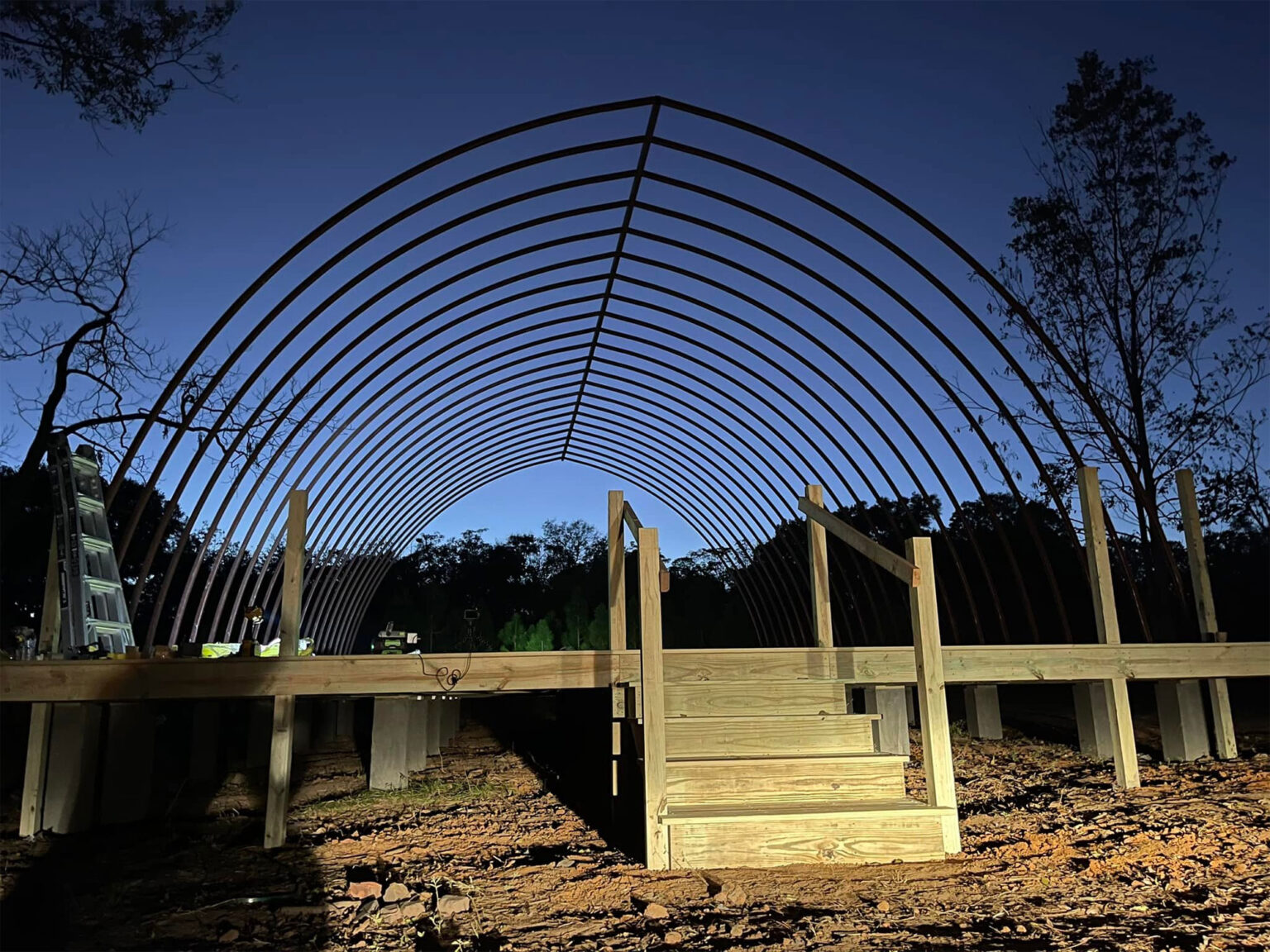 What is included in an Arched Cabin Kit - Texas Arched Cabins